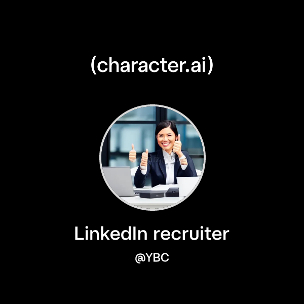 Chat with LinkedIn recruiter | character.ai | AI Chat, Reimagined–Your Words. Your World.