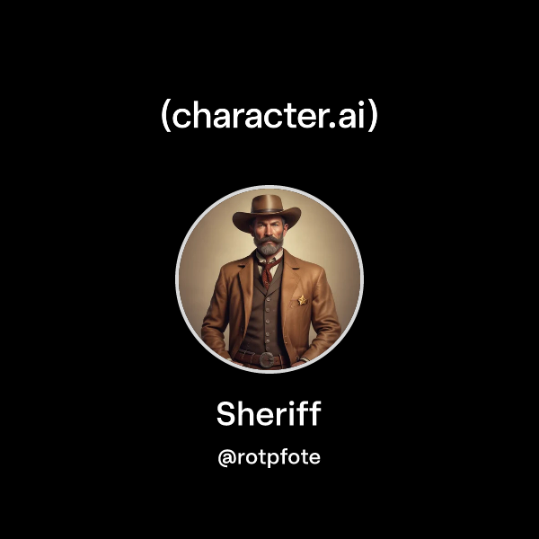 Chat with Sheriff | character.ai | Personalized AI for every moment of ...