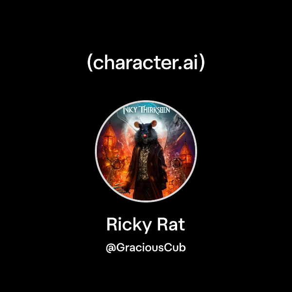 Chat with Ricky Rat | character.ai | Personalized AI for every moment ...