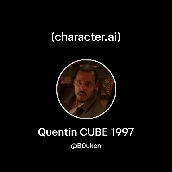 Chat with Quentin CUBE 1997 | character.ai | Personalized AI for every ...