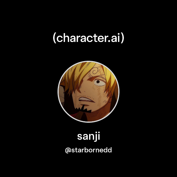 Chat with sanji | character.ai | AI Chat, Reimagined–Your Words. Your ...