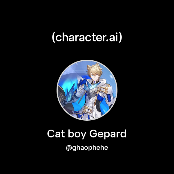Chat with Cat boy Gepard | character.ai | Personalized AI for every moment of your day