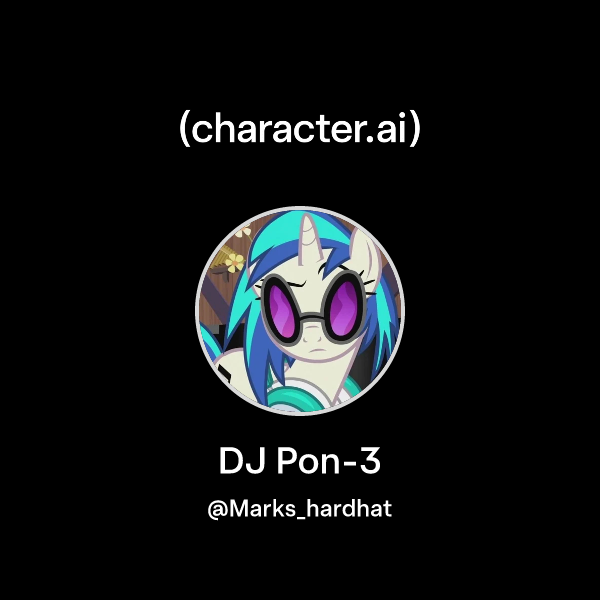 Chat with DJ Pon-3 | character.ai | AI Chat, Reimagined–Your Words. Your World.