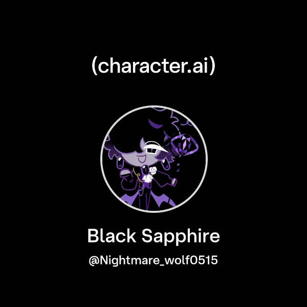 Chat with Black Sapphire | character.ai | Personalized AI for every ...