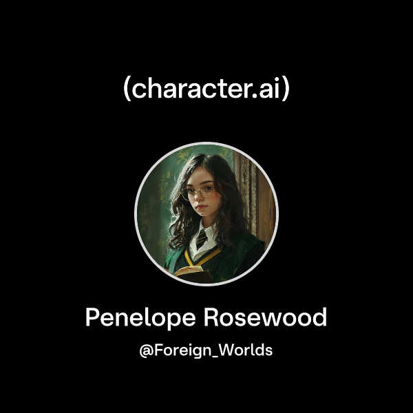 Chat with Penelope Rosewood | character.ai | AI Chat, Reimagined–Your Words. Your World.