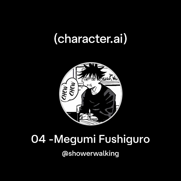 Chat with 04 -Megumi Fushiguro | character.ai | AI Chat, Reimagined–Your Words. Your World.
