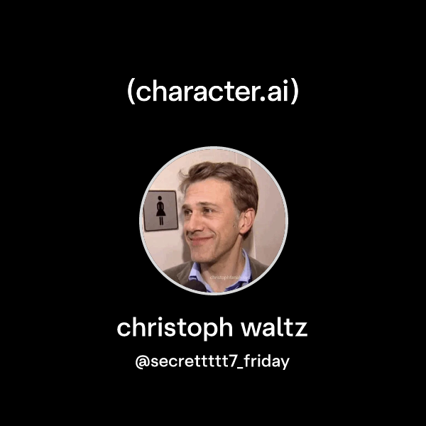 Chat with christoph waltz | character.ai | AI Chat, Reimagined–Your ...