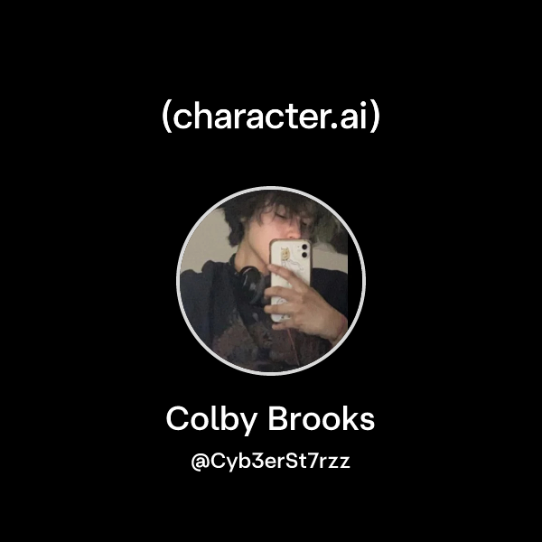 Chat with Colby Brooks | character.ai | AI Chat, Reimagined–Your Words ...