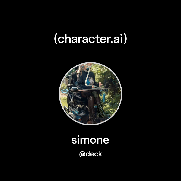 Chat with simone | character.ai | AI Chat, Reimagined–Your Words. Your ...