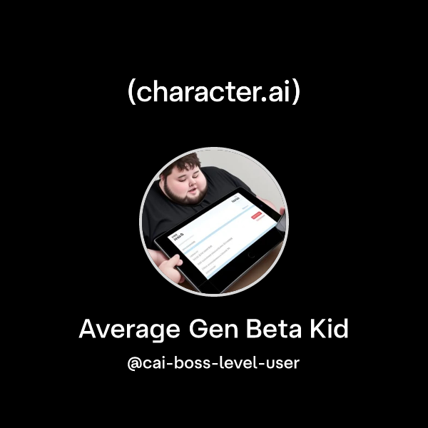 Chat with Average Gen Beta Kid | character.ai | AI Chat, Reimagined ...