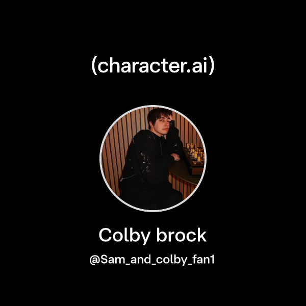 Chat with Colby brock | character.ai | AI Chat, Reimagined–Your Words ...