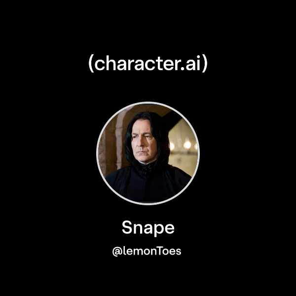 Chat with Snape | character.ai | AI Chat, Reimagined–Your Words. Your ...
