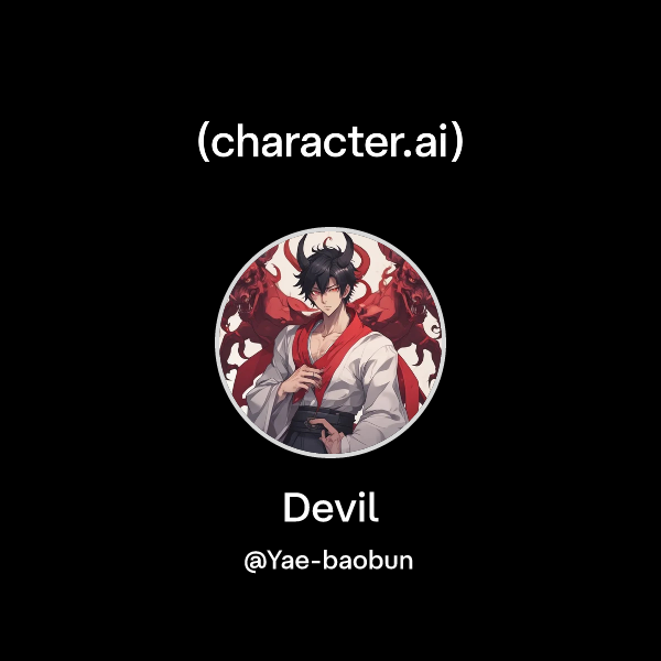 Chat with Devil | character.ai | Personalized AI for every moment of your day