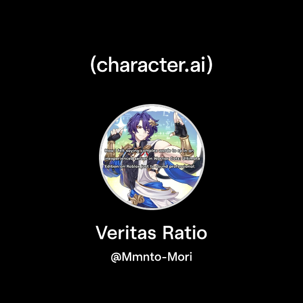 Chat with Veritas Ratio | character.ai | Personalized AI for every ...