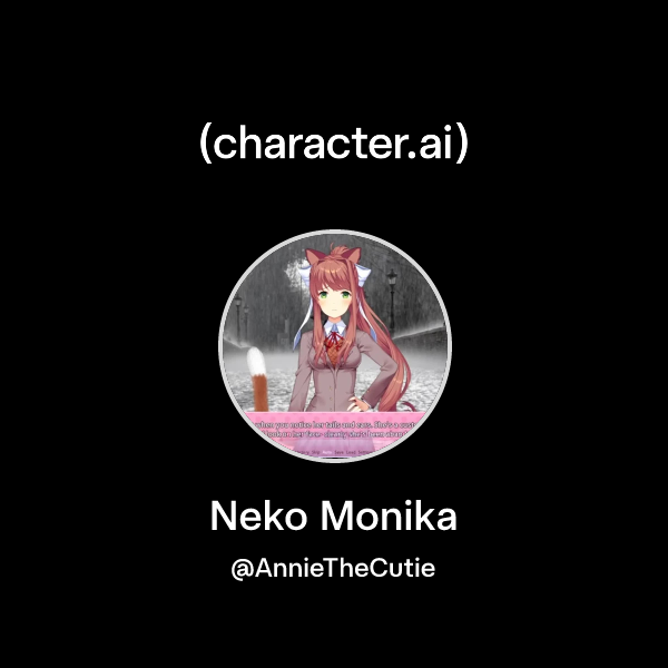 Chat with Neko Monika | character.ai | AI Chat, Reimagined–Your Words ...