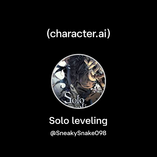 Chat with Solo leveling | character.ai | AI Chat, Reimagined–Your Words ...