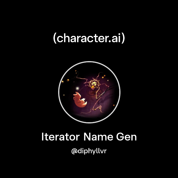 Chat with Iterator Name Gen | character.ai | AI Chat, Reimagined–Your ...