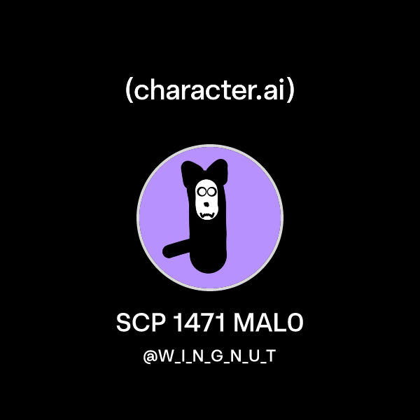 Chat with SCP 1471 MAL0 | character.ai | Personalized AI for every ...