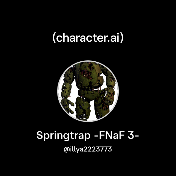 Chat with Springtrap -FNaF 3- | character.ai | AI Chat, Reimagined–Your ...
