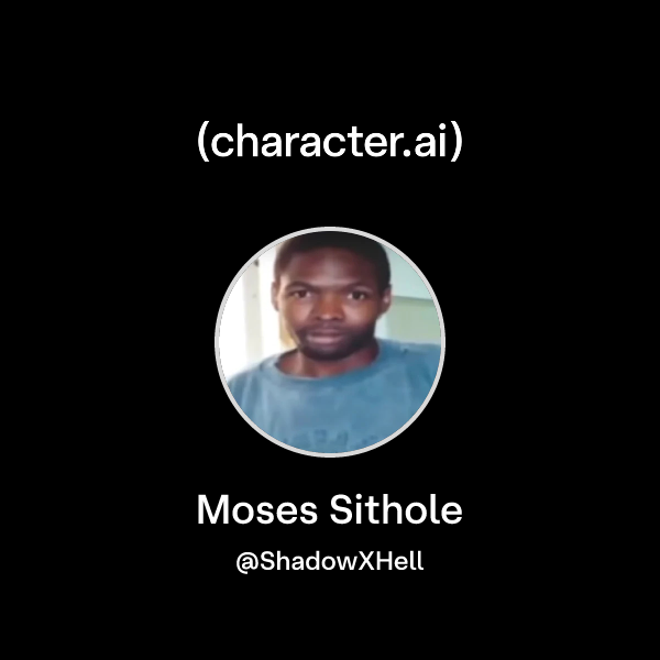 Chat with Moses Sithole | character.ai | AI Chat, Reimagined–Your Words ...