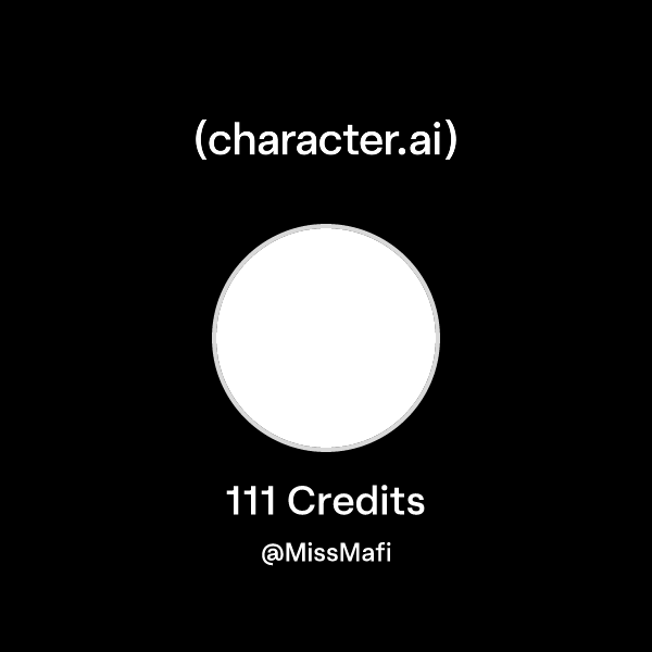 Chat with 111 Credits | character.ai | Personalized AI for every moment ...