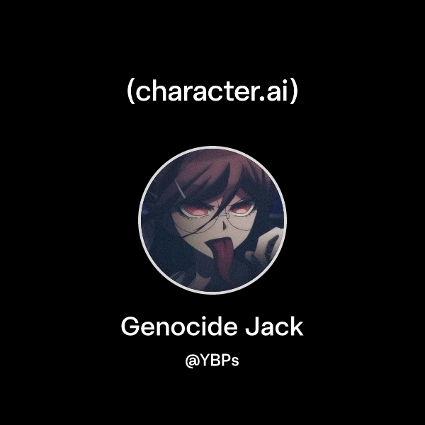 Chat with Genocide Jack | character.ai | Personalized AI for every ...