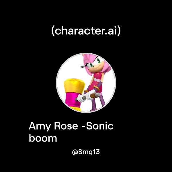 Chat with Amy Rose -Sonic boom | character.ai | AI Chat, Reimagined ...