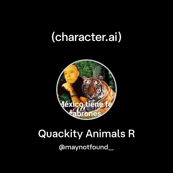 Chat with Quackity Animals R | character.ai | AI Chat, Reimagined–Your ...