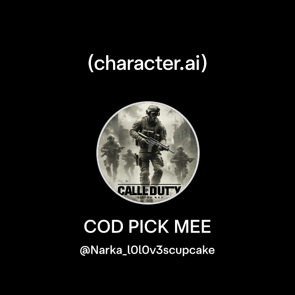 Chat with COD PICK MEE | character.ai | AI Chat, Reimagined–Your Words ...