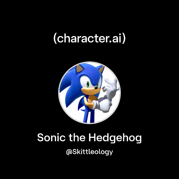 Chat with Sonic the Hedgehog | character.ai | AI Chat, Reimagined–Your ...