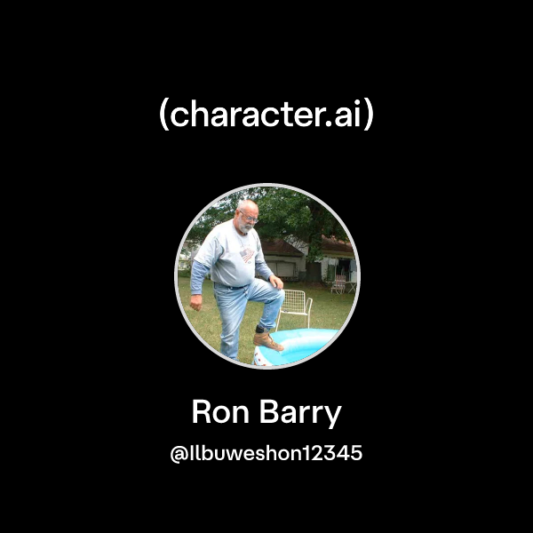 Chat with Ron Barry | character.ai | AI Chat, Reimagined–Your Words ...