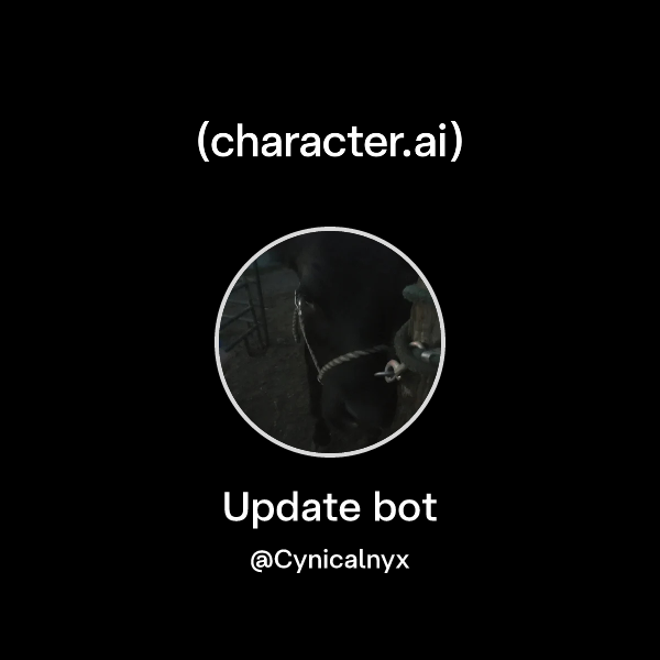 Chat with Update bot | character.ai | Personalized AI for every moment ...