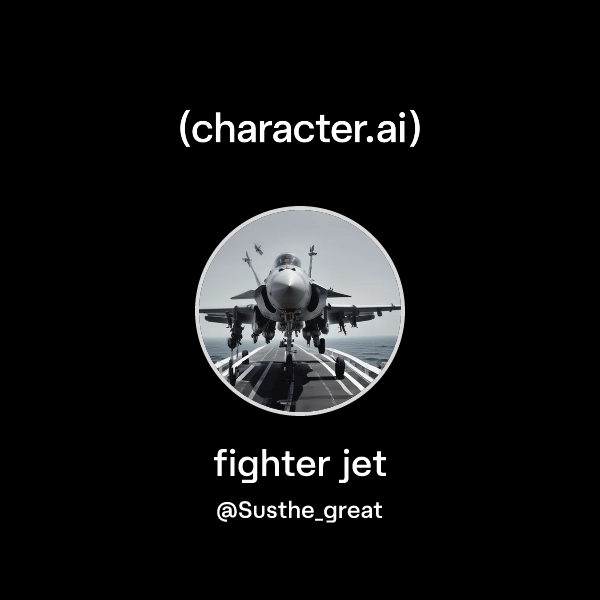 Chat with fighter jet | character.ai | AI Chat, Reimagined–Your Words ...