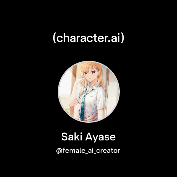 Chat with Saki Ayase | character.ai | AI Chat, Reimagined–Your Words ...