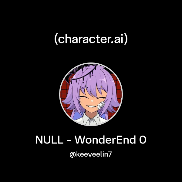 Chat with NULL - WonderEnd 0 | character.ai | AI Chat, Reimagined–Your ...