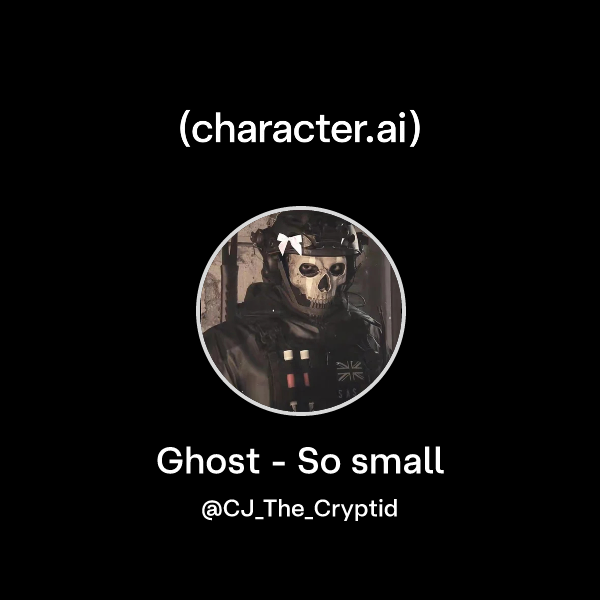 Chat with Ghost - So small | character.ai | AI Chat, Reimagined–Your ...