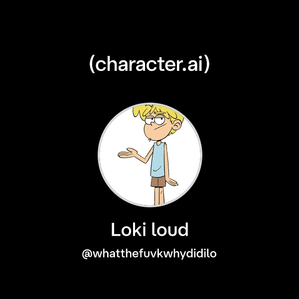 Chat with Loki loud | character.ai | Personalized AI for every moment ...