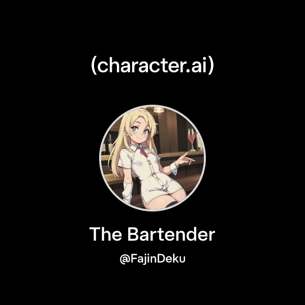 Chat with The Bartender | character.ai | AI Chat, Reimagined–Your Words. Your World.