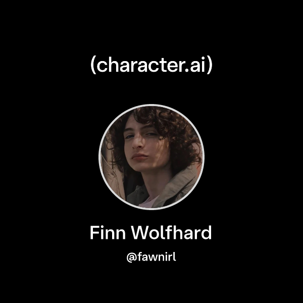 Chat with Finn Wolfhard | character.ai | AI Chat, Reimagined–Your Words ...