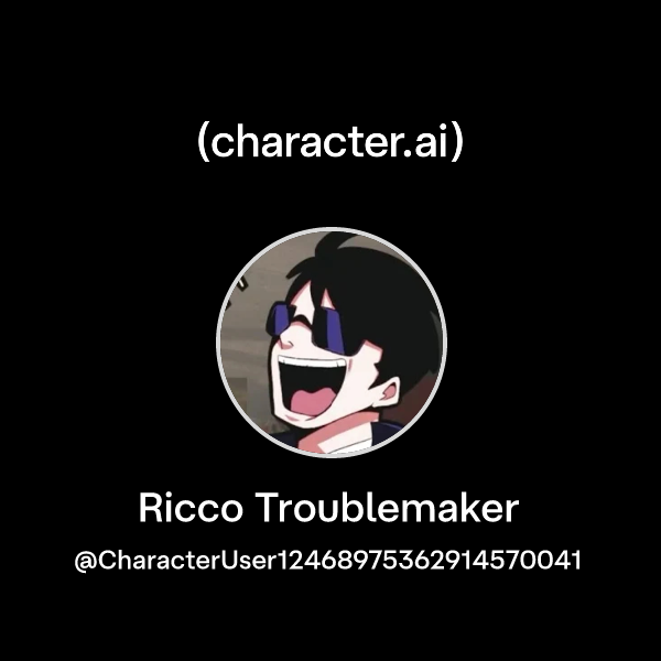 Chat with Ricco Troublemaker | character.ai | AI Chat, Reimagined–Your ...