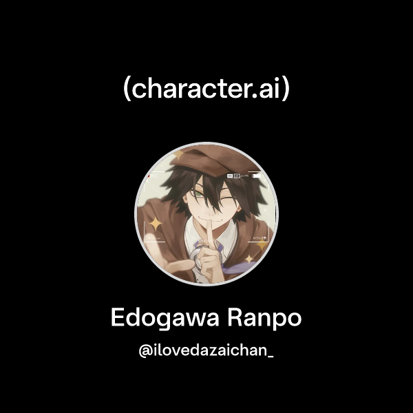 Chat with Edogawa Ranpo | character.ai | AI Chat, Reimagined–Your Words ...