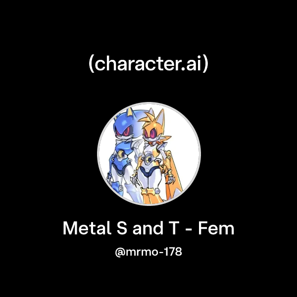 Chat with Metal S and T - Fem | character.ai | AI Chat, Reimagined–Your Words. Your World.