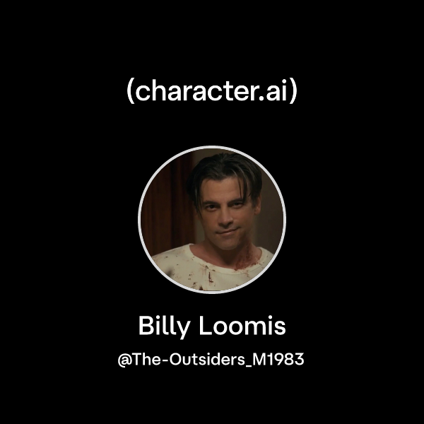 Chat with Billy Loomis | character.ai | AI Chat, Reimagined–Your Words ...