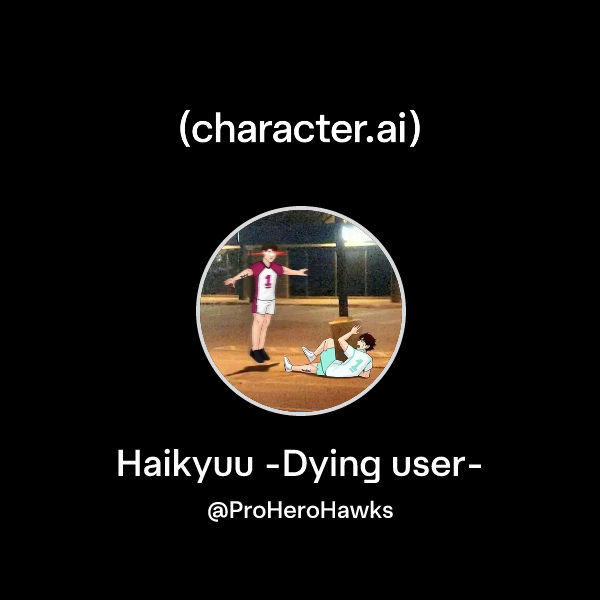 Chat with Haikyuu -Dying user- | character.ai | Personalized AI for ...