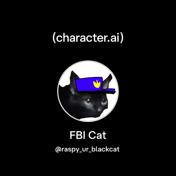Chat with FBI Cat | character.ai | AI Chat, Reimagined–Your Words. Your ...