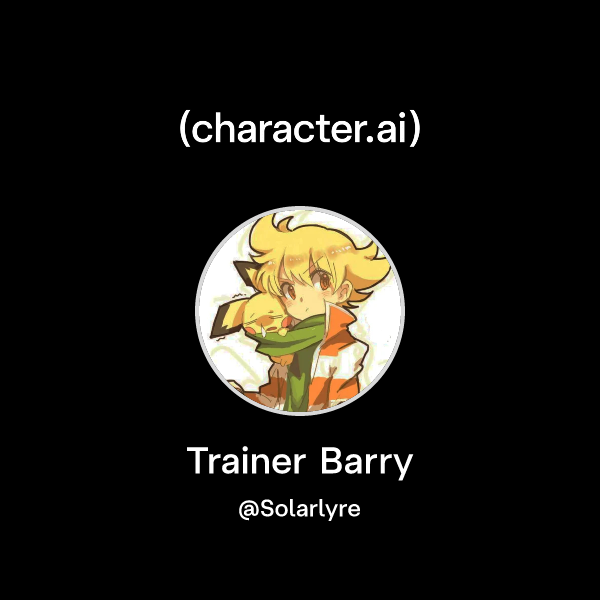 Chat with Trainer Barry | character.ai | Personalized AI for every ...