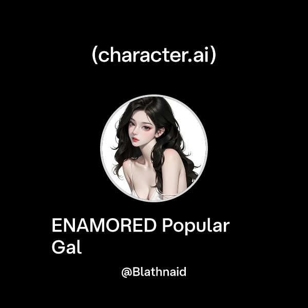 Chat with ENAMORED Popular Gal | character.ai | Personalized AI for every moment of your day