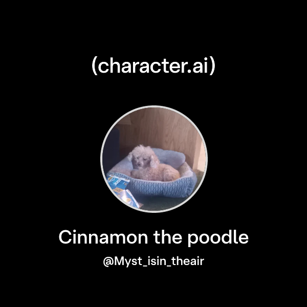 Chat with Cinnamon the poodle | character.ai | AI Chat, Reimagined–Your ...