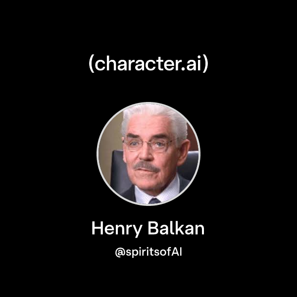 Chat with Henry Balkan | character.ai | AI Chat, Reimagined–Your Words ...