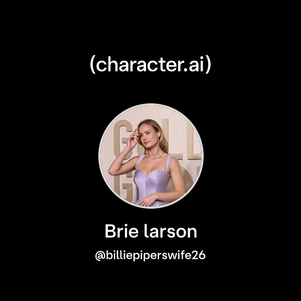 Chat with Brie larson | character.ai | AI Chat, Reimagined–Your Words ...